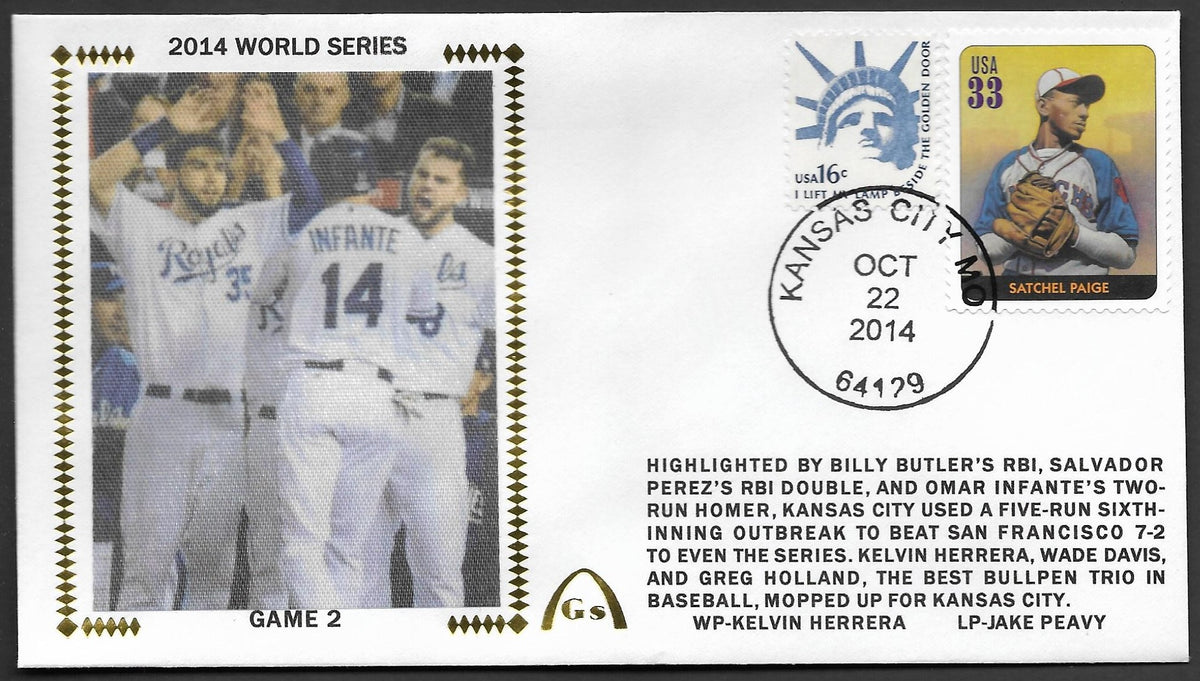 2014 World Series Gateway Stamp Set of 7 Envelopes w/ Autograph Option ...